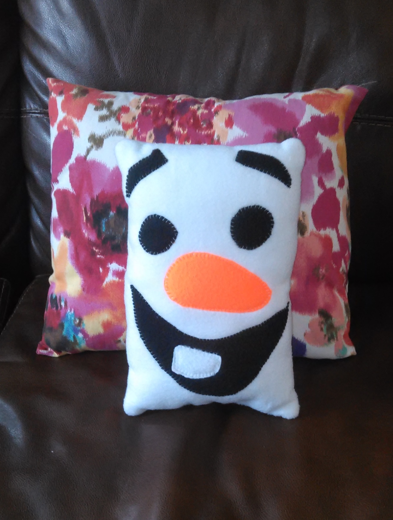 Snowman Pillow | Life As We Grow